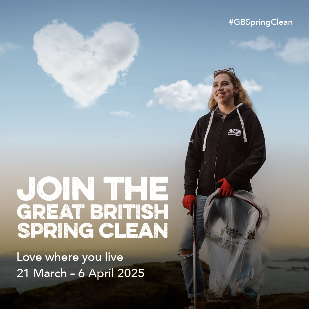 Join the Great British Spring Clean 2025